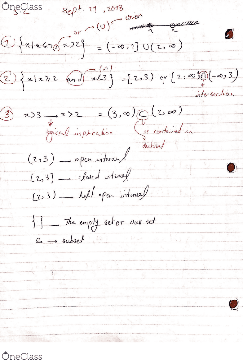 MATH 1510 Study Guide - Fall 2018, Comprehensive Term Test Notes ...