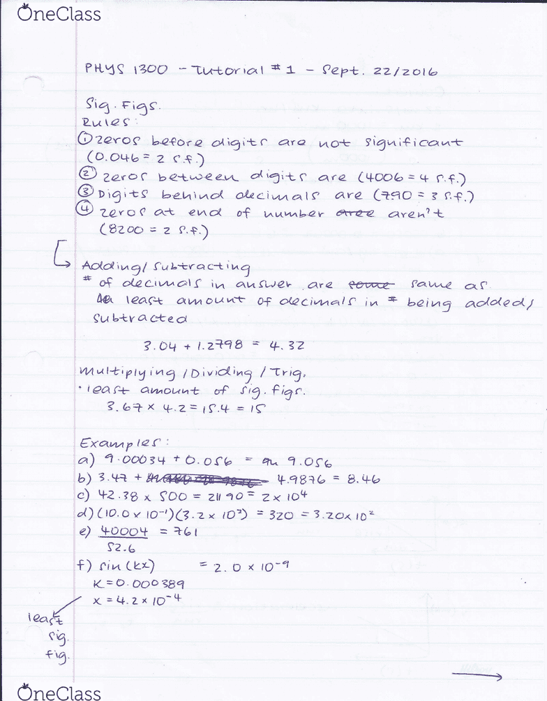 [PHYS 1300] - Final Exam Guide - Everything you need to know! (90 pages ...