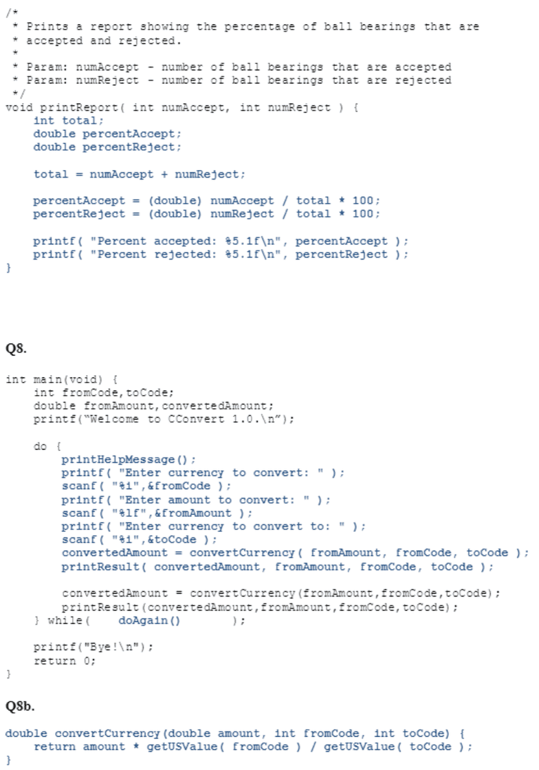 APSC 160 Midterm: APSC160 Final Exam Sample Solutions - OneClass