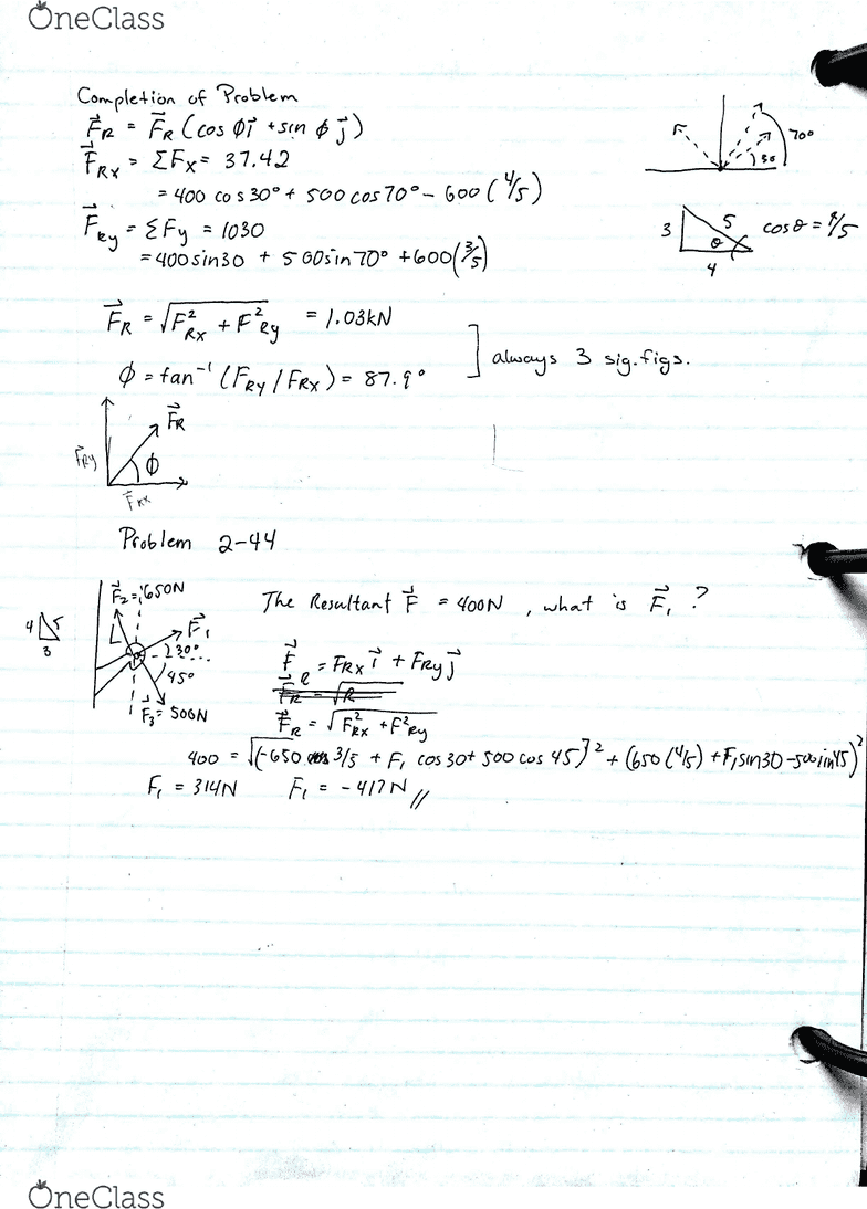 [PHYS 170] - Midterm Exam Guide - Comprehensive Notes for the exam (13 ...