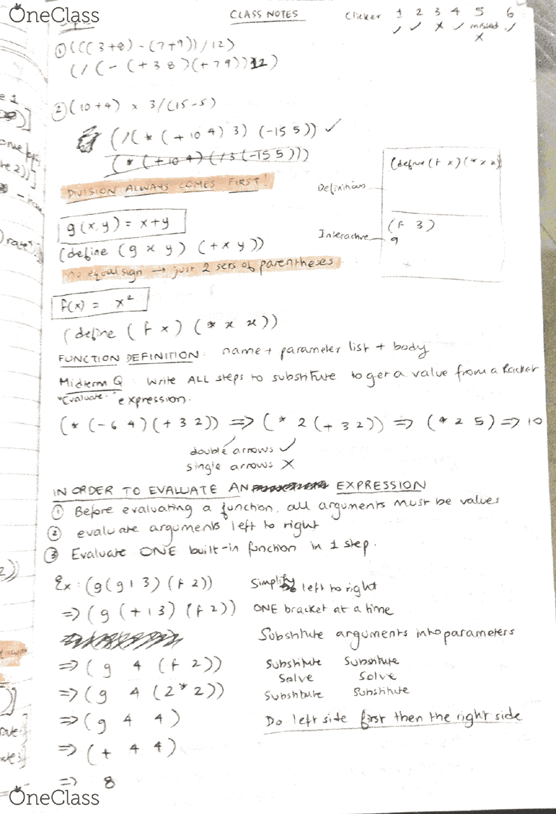 [CS 135] - Midterm Exam Guide - Everything you need to know! (16 pages l... - OneClass