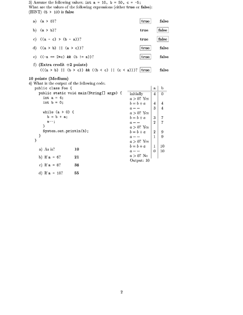 Csc 120 Midterm Csc 120 Midterm 1 Oneclass 