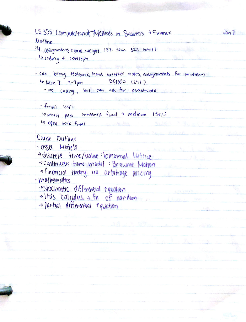 CS335 Lecture Notes - Winter 2019, Lecture 1 - Dyula Language, Log ...