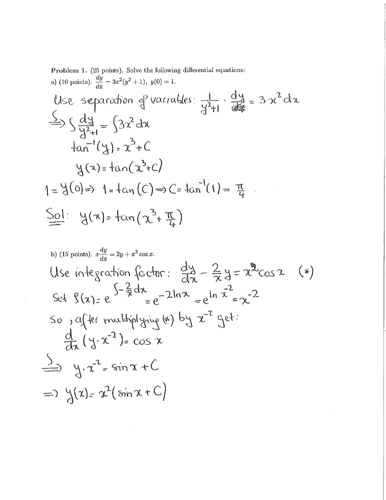 MATH 320 Midterm: MATH 320 UW Madison Mid1 solutions - OneClass