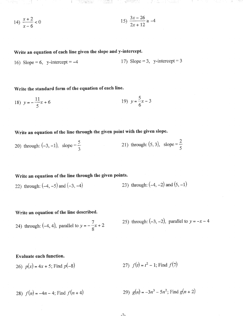 MATH 1100 Final: FINAL EXAM REVIEW - FALL 2018 - OneClass