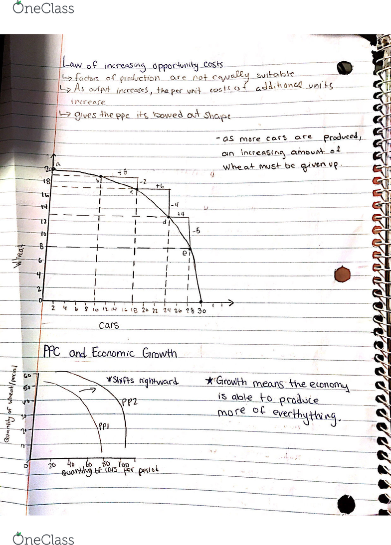 ECON 1201 Study Guide - Comprehensive Final Exam Guide - - OneClass