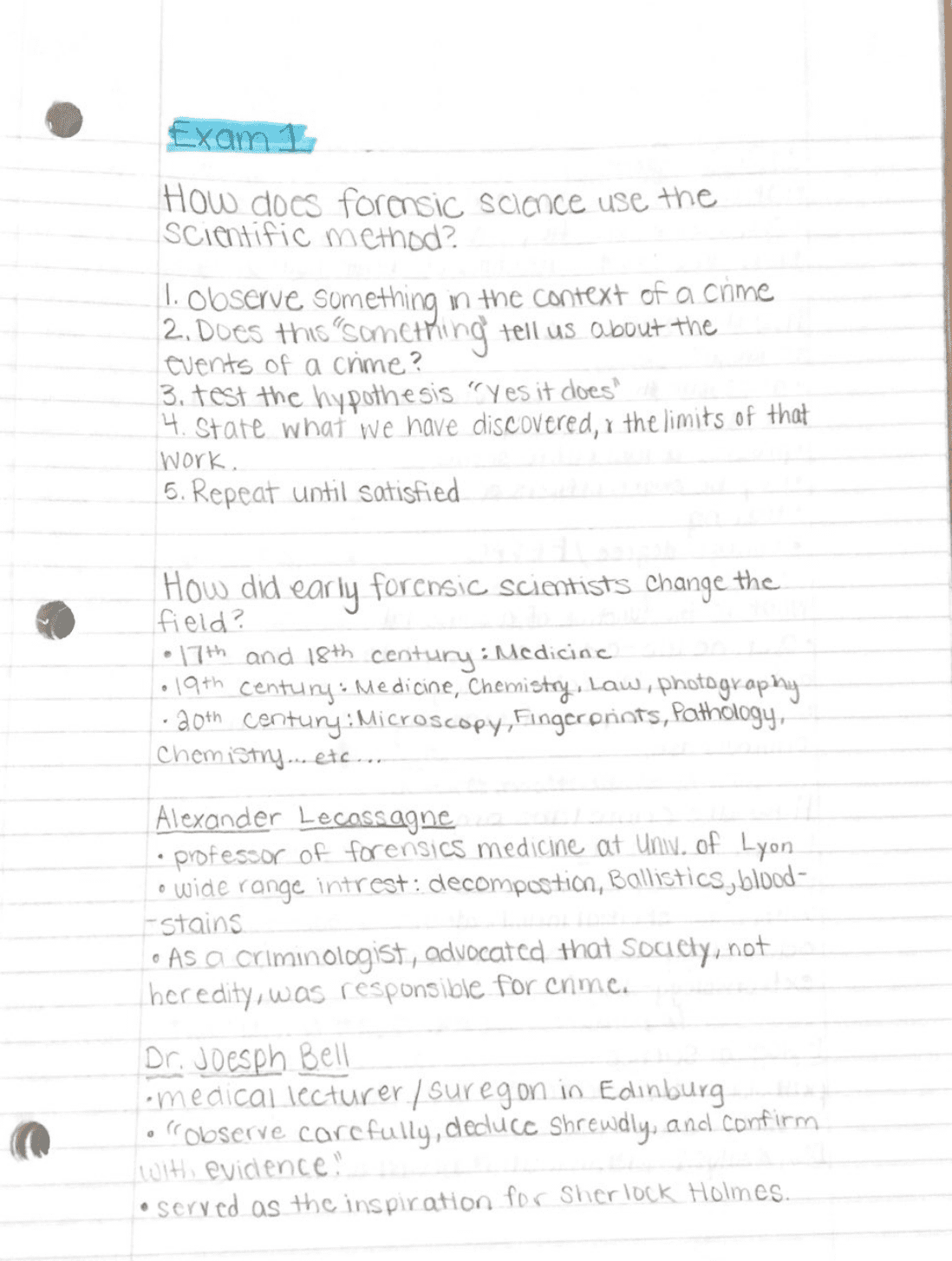 FIS 201 Lecture 1: EXAM 1 NOTES - OneClass