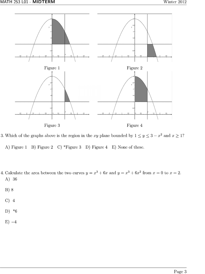 MATH 267 Midterm: MATH267 Midterm 2 2012 Winter Version A - OneClass